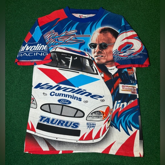 Chase Authentics | Shirts | Vintage 9s Mark Martin Valvoline Racing All ...